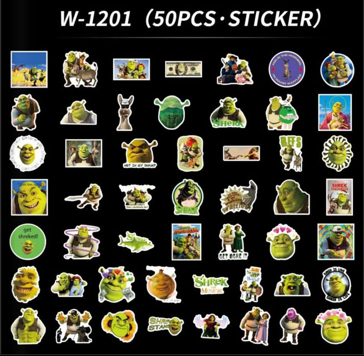 shrek stickers – Pinky Promise