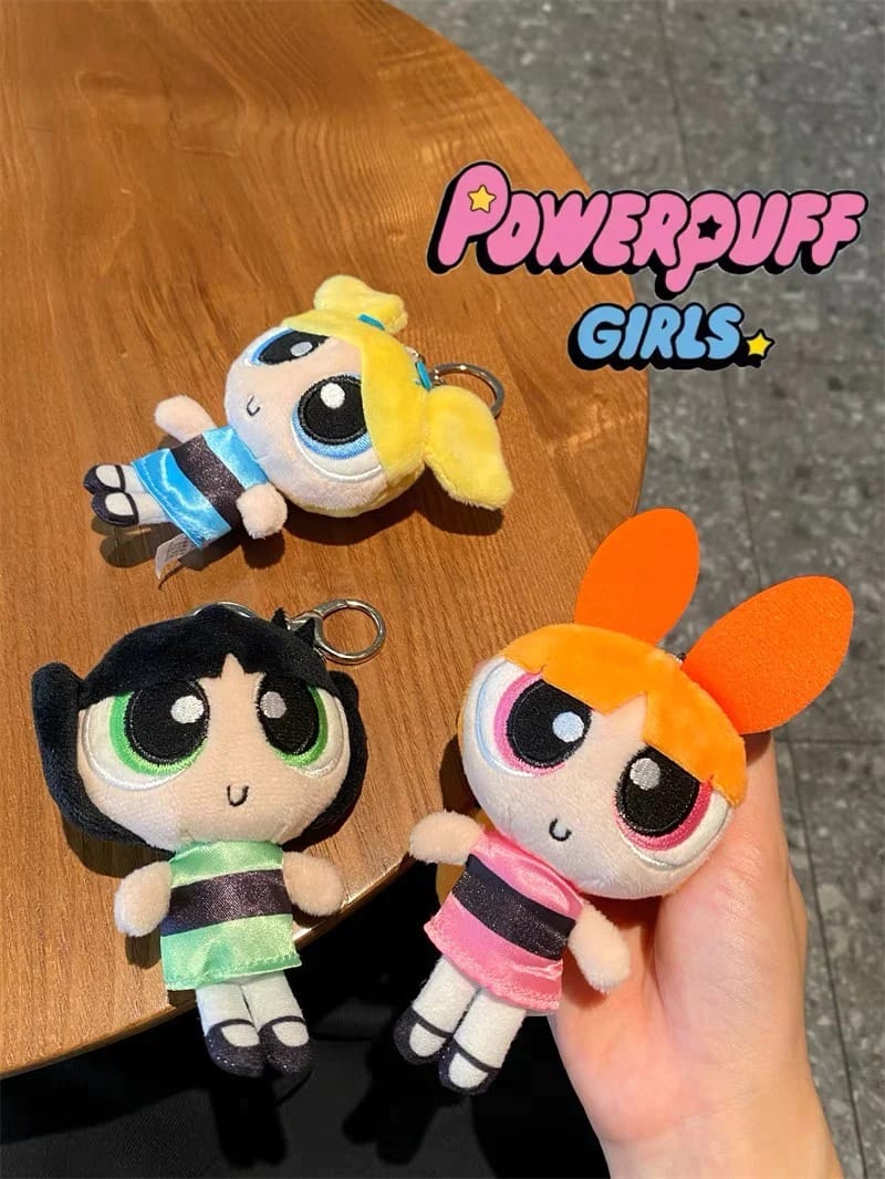PowerPuff girls plush keychains – Pinky Promise